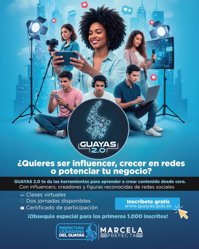 Más de 5.000 inscritos en Guayas 2.0, el taller gratuito de creación de ...